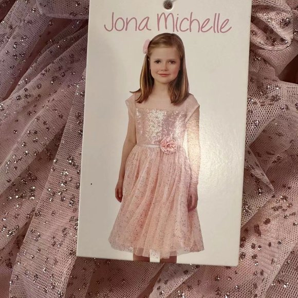 Jona Michelle | Dresses | Jona Michelle Fancy Sparkle Dressblushnew ...